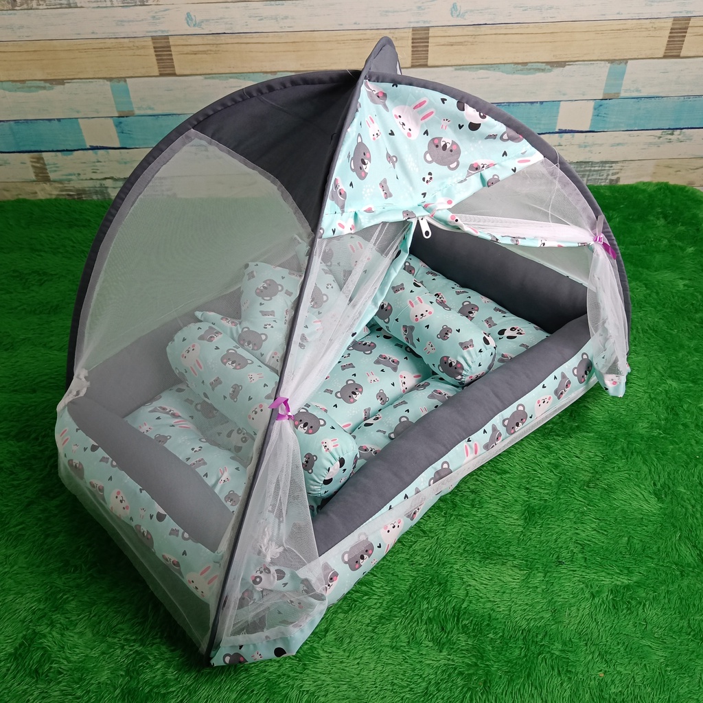 Jual 1 Set Kasur Bayi Kelambu FREE Bedcover | Kasur bayi | Matrass baby ...