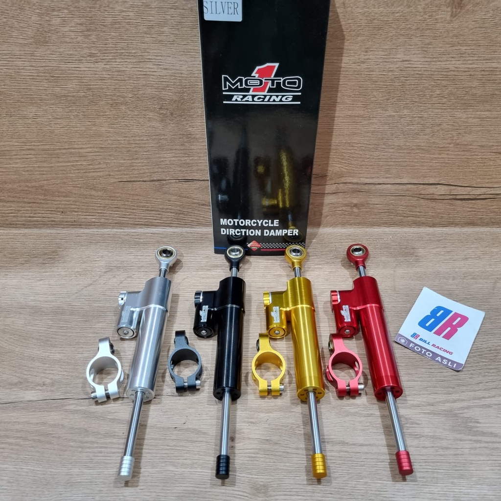 Jual Stabilizer Stang Moto1 Steering Damper Model CNC pendek 23 setelan ...
