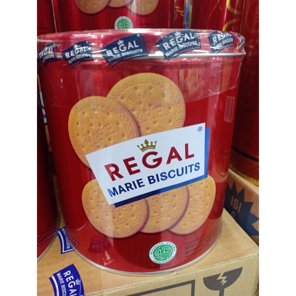 Jual Regal Marie Biscuit Kaleng 550 gram | Shopee Indonesia