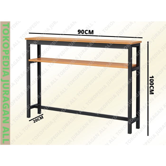 Jual MEJA KONSOL / MEJA KONSUL / RAK SOFA PERSEGI / MEJA CONSOLE ...