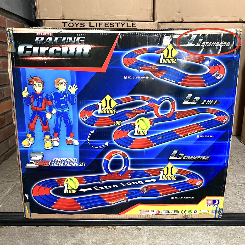 Jual Track Sirkuit Tamiya Racing Mini 4WD 3 Jalur Besar L1 (IMAGE ...