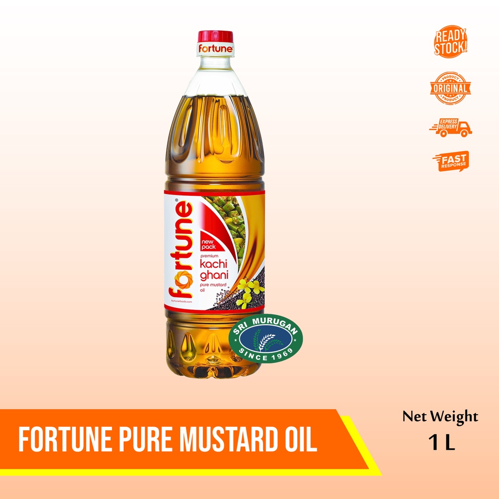 Jual FORTUNE PURE MUSTARD OIL 1 LT | Shopee Indonesia