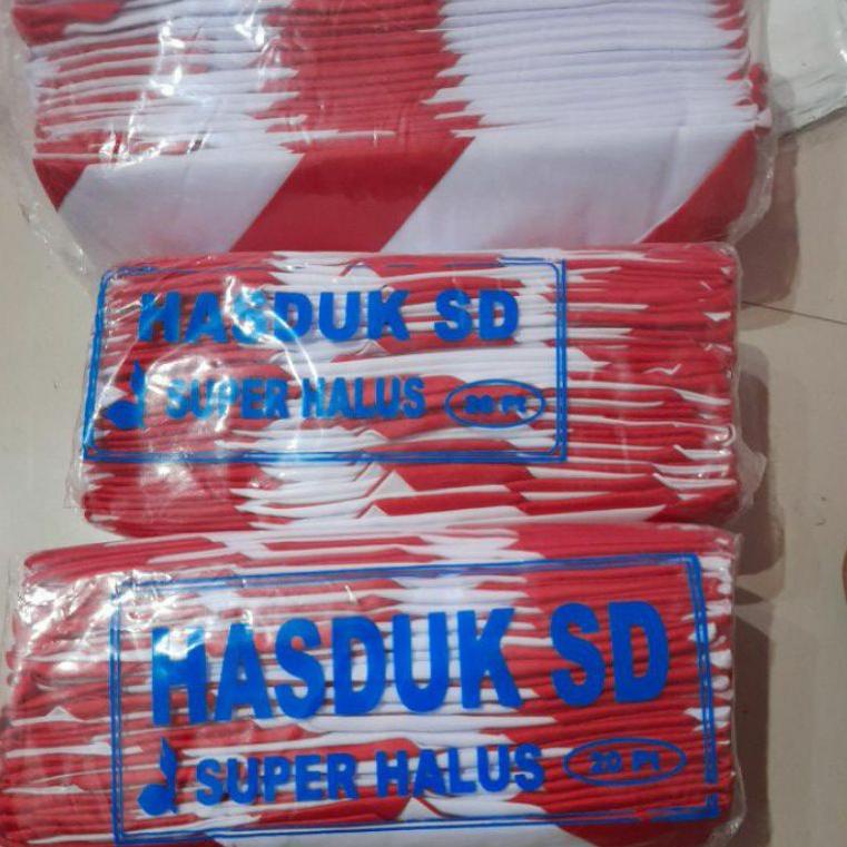 Jual VIRAL hasduk SD 20pcs (1kodi) dasi pramuka 90cm | Shopee Indonesia