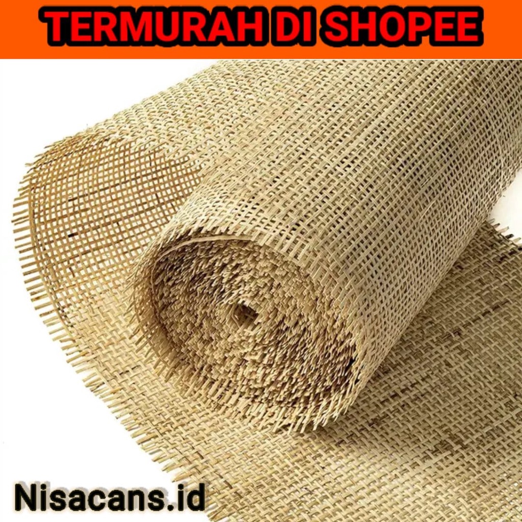 Jual ROTAN - ANYAMAN ROTAN LEMBARAN SQUARE/ROTAN WEBBING MOTIF KOTAK ...