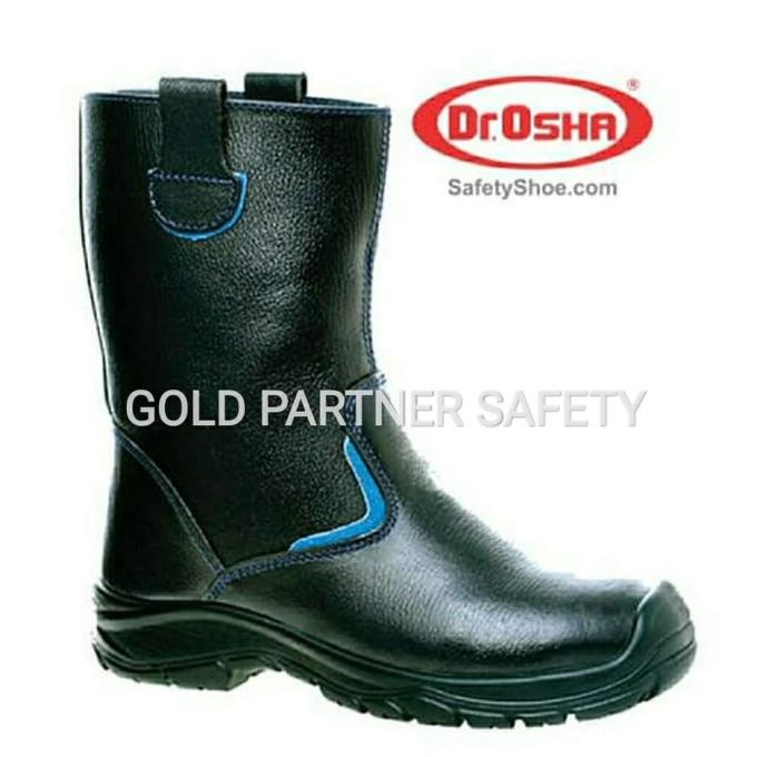 Jual sepatu safety dr osha original industri safety shoes Made in ...