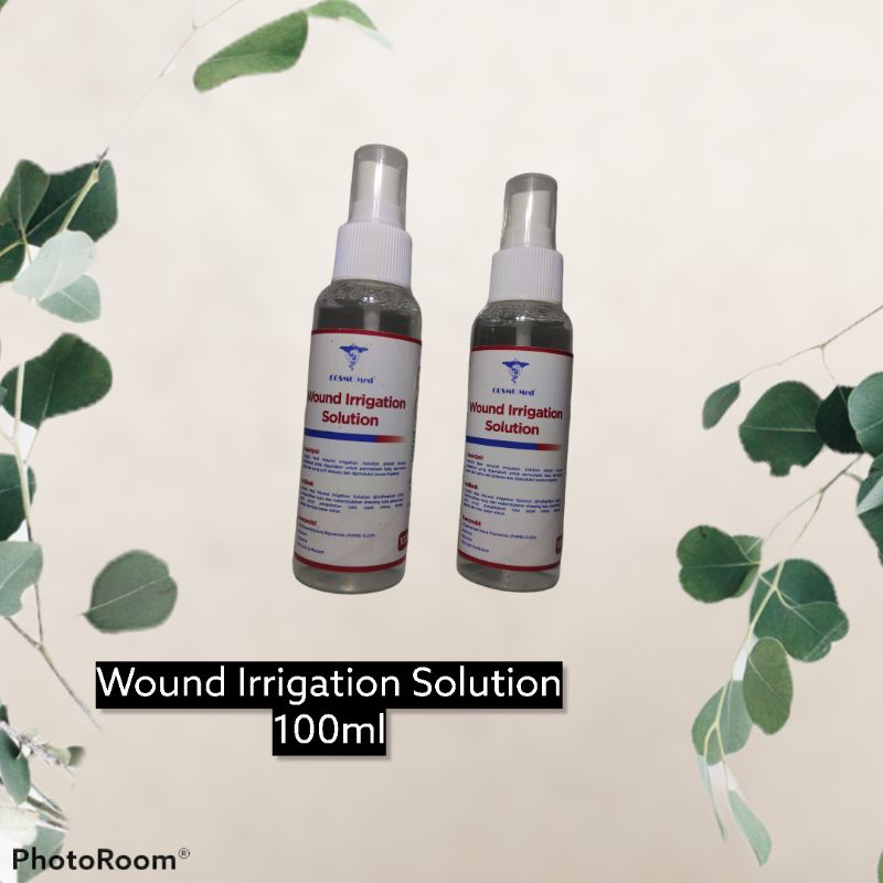 Jual Wound Irrigation Solution by Cosmo Med (cairan antibakteri untuk luka) | Shopee Indonesia