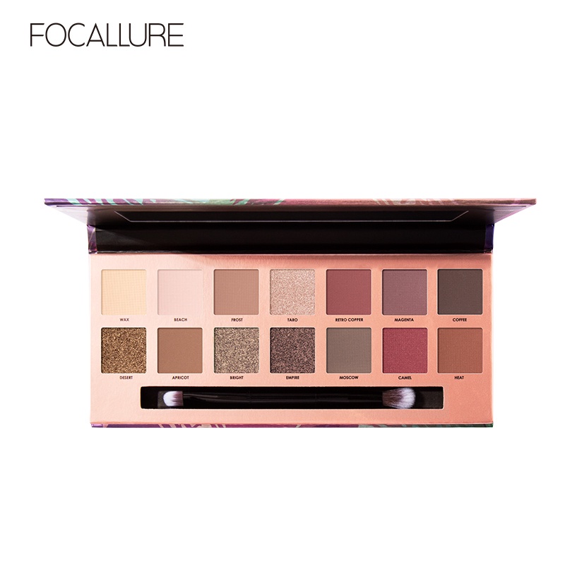 Jual FOCALLURE Tropical Vaction Eyeshadow palette FA 49-T | Shopee ...