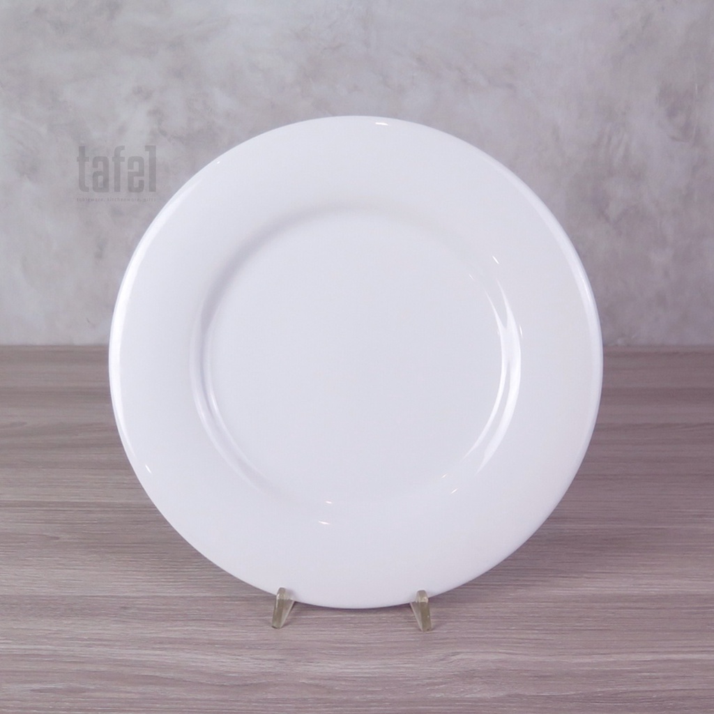 Jual Piring Keramik Putih Horeca RIM 28 cm | Shopee Indonesia
