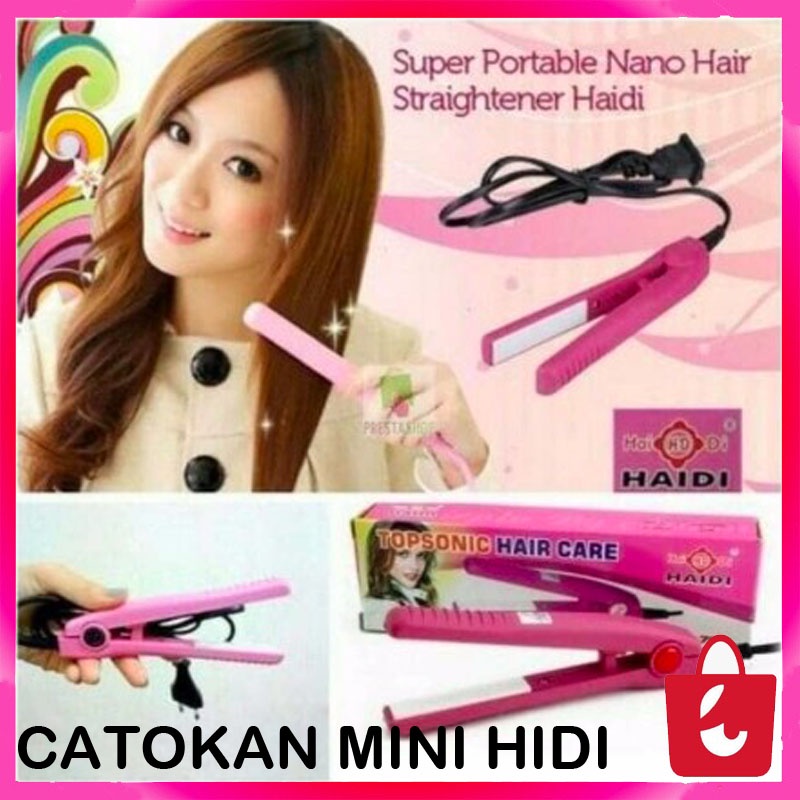 Jual catokan mini hidi /meluruskan dan membuat rambul ikal / keriting ...