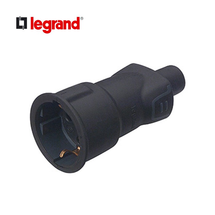 Jual LEGRAND SOCKET KARET IP44 16A - HITAM ORIGINAL | Shopee Indonesia