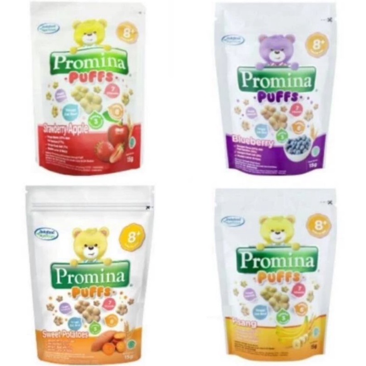 Jual Promina Puffs Biskuit Snack Bayi 15 gr | Shopee Indonesia