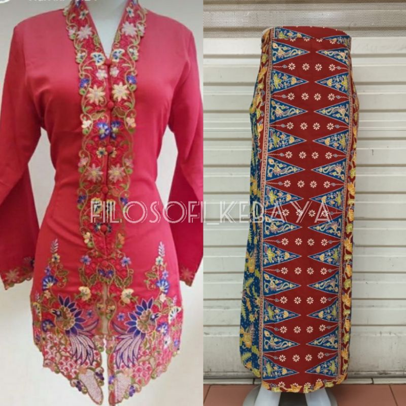Jual FK-SETELAN KEBAYA ENCIM ROK TUMPAL // SET KEBAYA ENCIM ADAT BETAWI ...