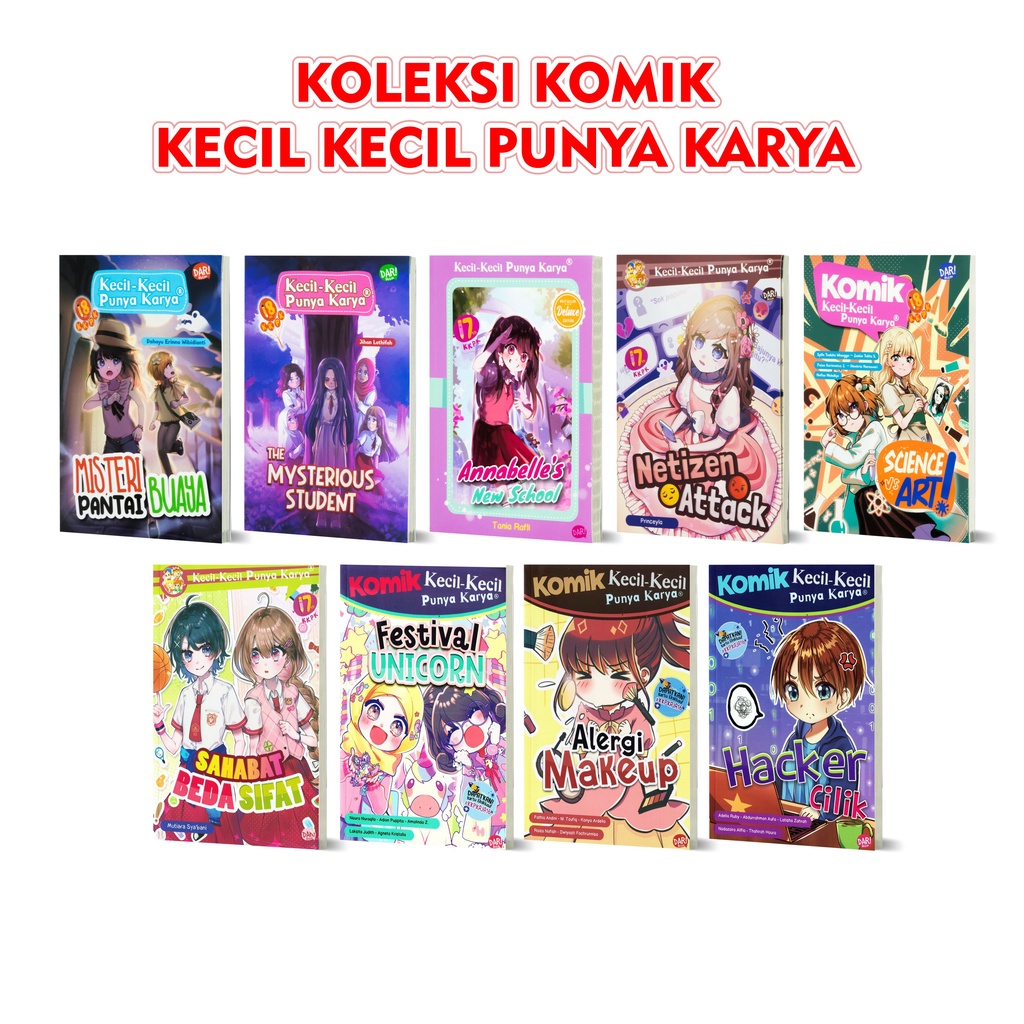Jual Buku Komik KKPK Seri Festival Netizen Attack Alergi Makeup ...