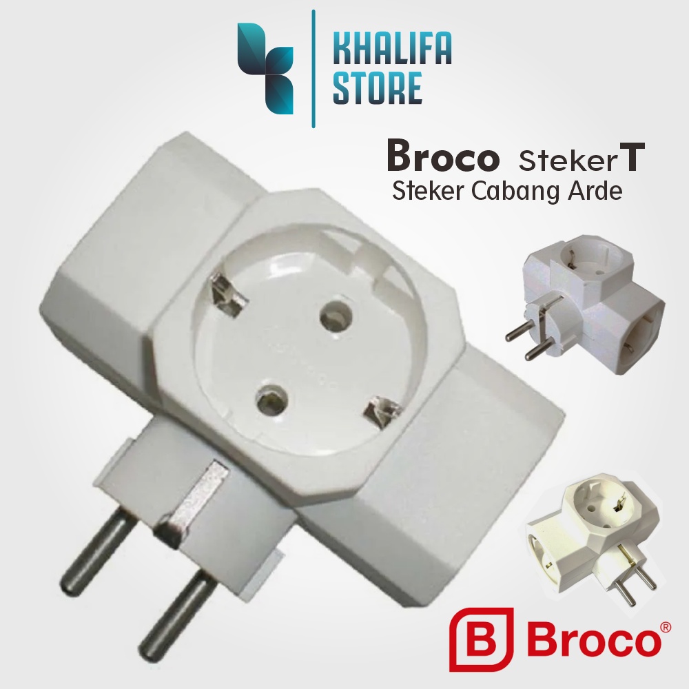 Jual Steker T Arde Cabang 3 Arah Broco | Shopee Indonesia