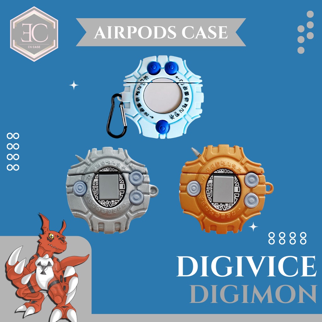 Jual Casing Softcase Silikon Airpods 1 2 3 Pro Case Digimon Model ...