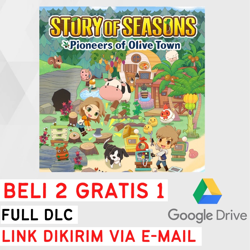 Jual STORY OF SEASONS PIONEERS OF OLIVE TOWN - GAME PC - GAME LAPTOP ...