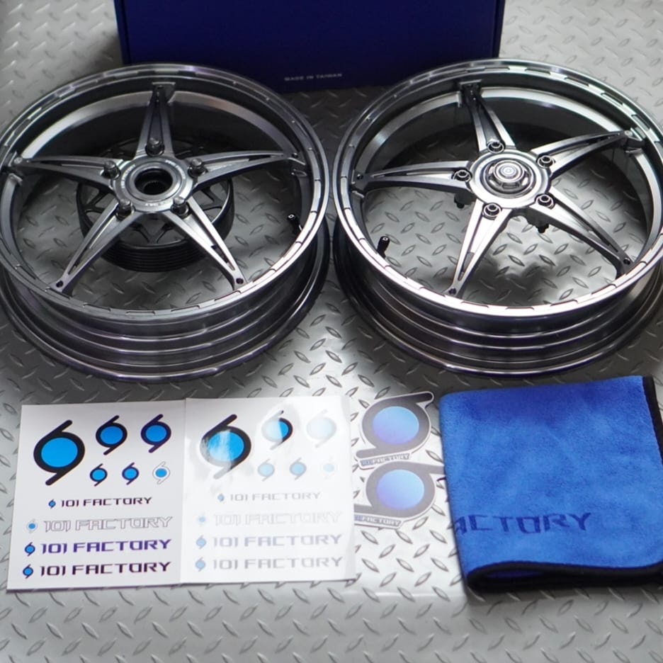 Jual Velg 1O1 P145 12inc Titanium Front & Rear Vespa Sprint Primavera S ...