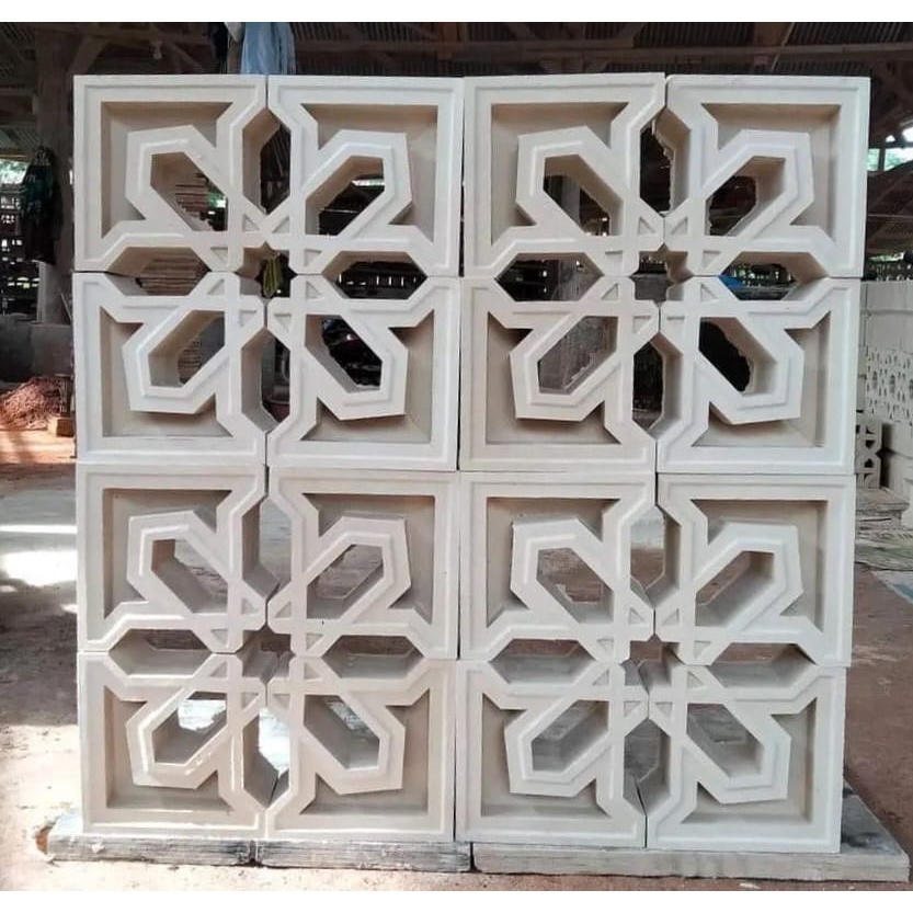 Jual Roster Beton Minimalis Motif Bintang Panah Masjid Musholla ...