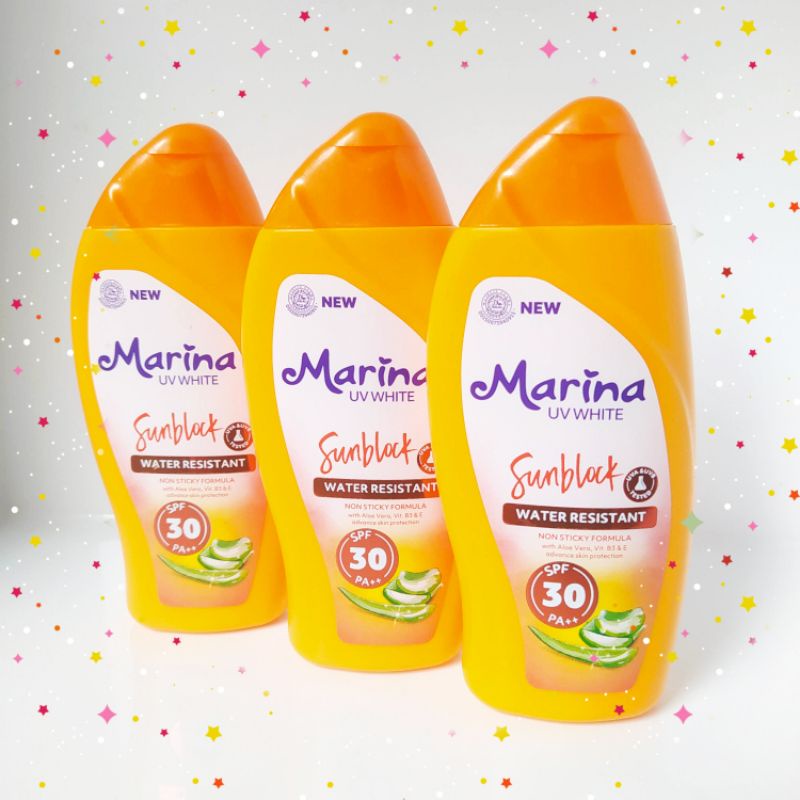 Jual Marina UV White Sunblock SPF 30 PA++ | Shopee Indonesia
