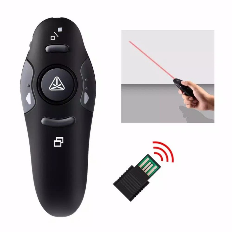 Jual MOUSE WIRELESS POINTER LASER UNTUK PRESENTASI LCD PROYEKTOR ...