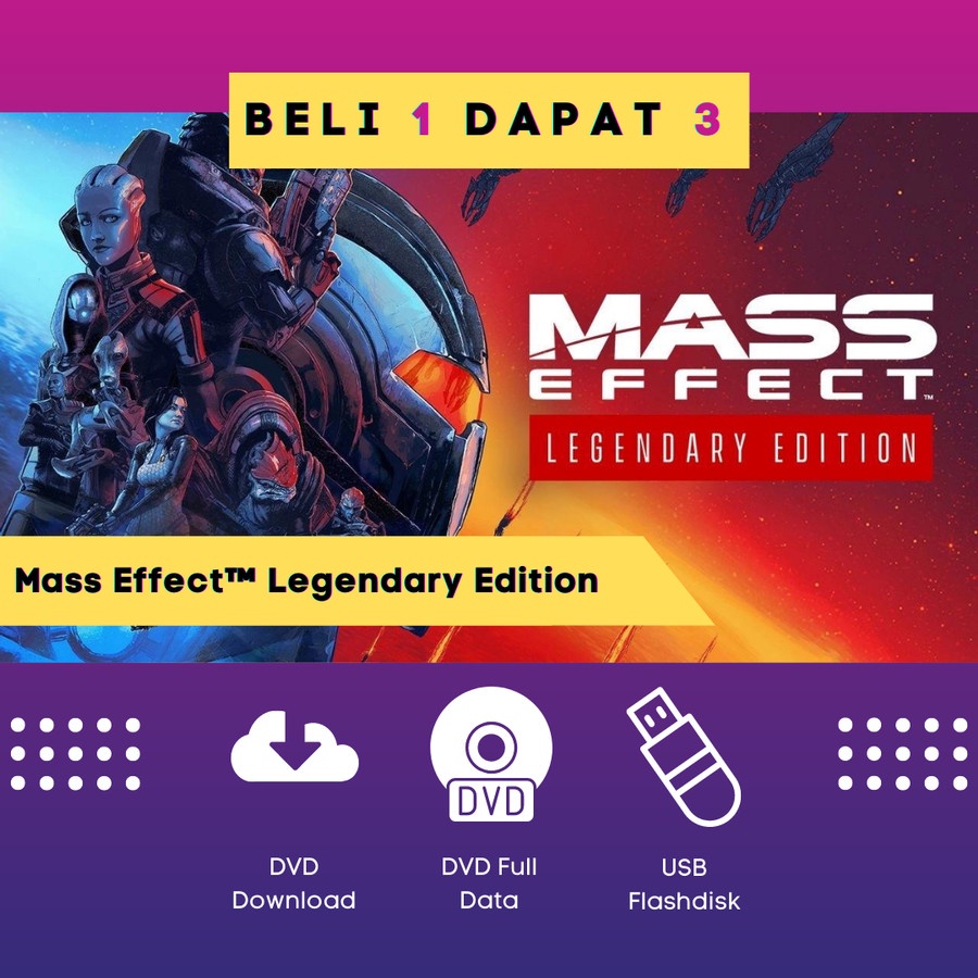 Jual Mass Effect Legendary Edition Game Pc Original Shopee Indonesia 0731