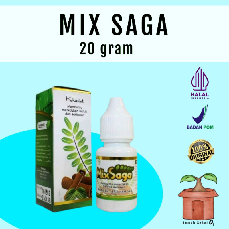 Jual Mix Saga Herbal Green Zone Batuk Anak Meredakan Sariawan Madu ...