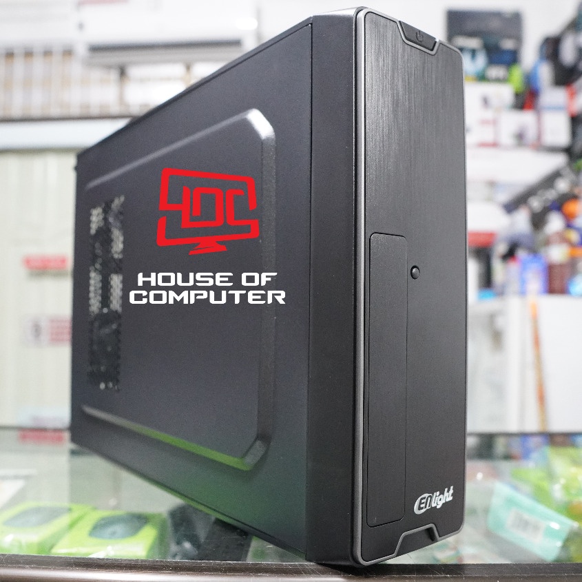 Jual ENLIGHT MINI CASE PC EN120 M-ATX FREE PSU 300W 80+ BRONZE & FAN ...