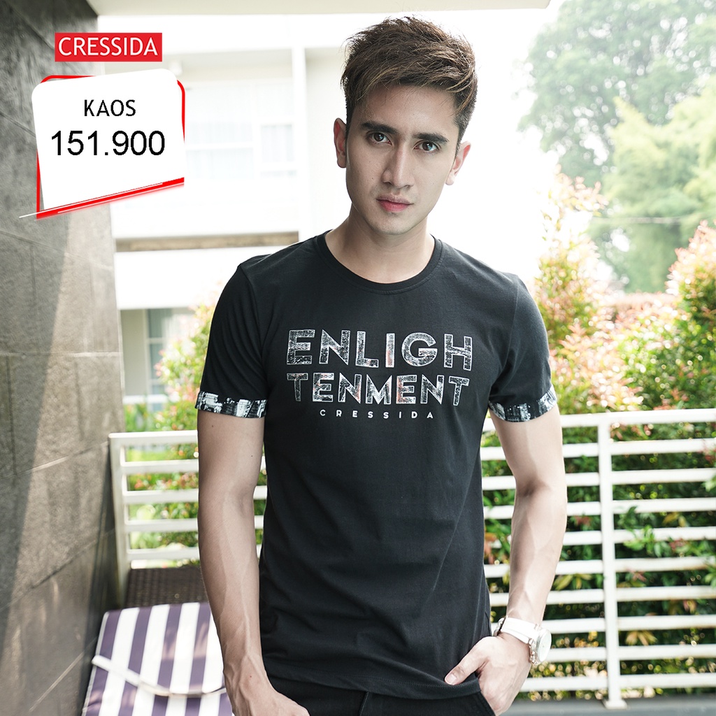 Jual Kaos Pria Baju Cowok Cressida Original - NOSCH.791122 | Shopee ...