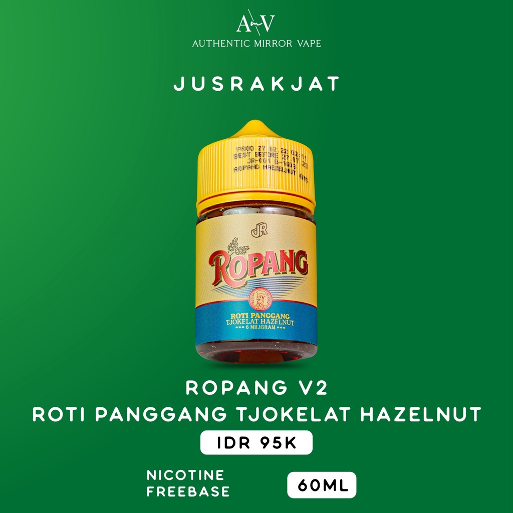 Jual Ropang V2 Roti Panggang Tjokelat Hazelnut 60ML - LF | Shopee Indonesia