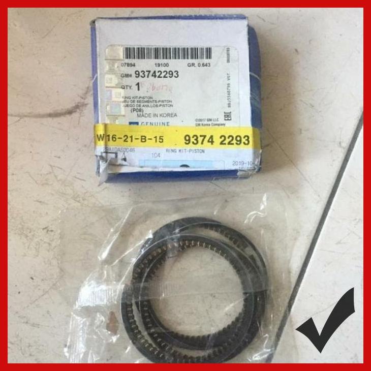 Jual ring piston daewoo nexia standard set original gm 93742293 [hcte ...