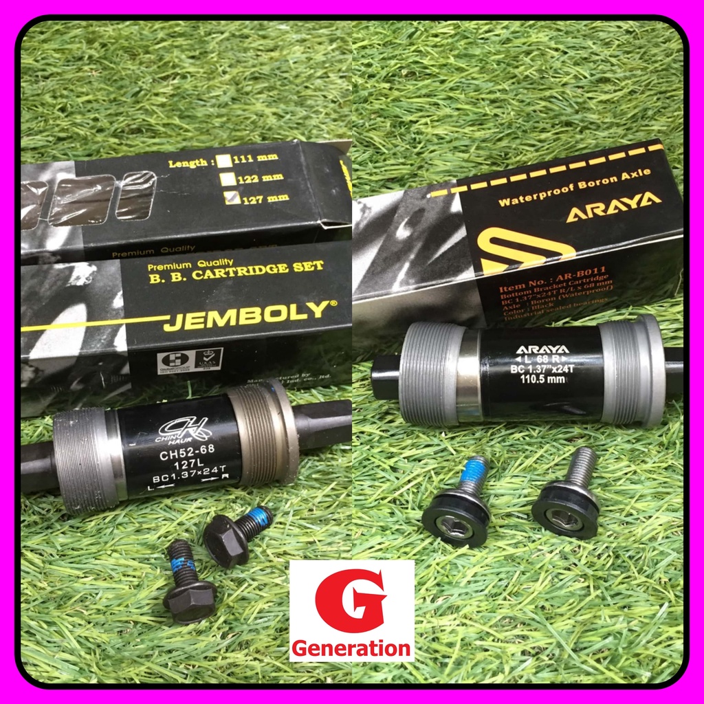 Jual Bottom Bracket Bearing BB Catridge Set Sepeda / As Tengah Laker ...