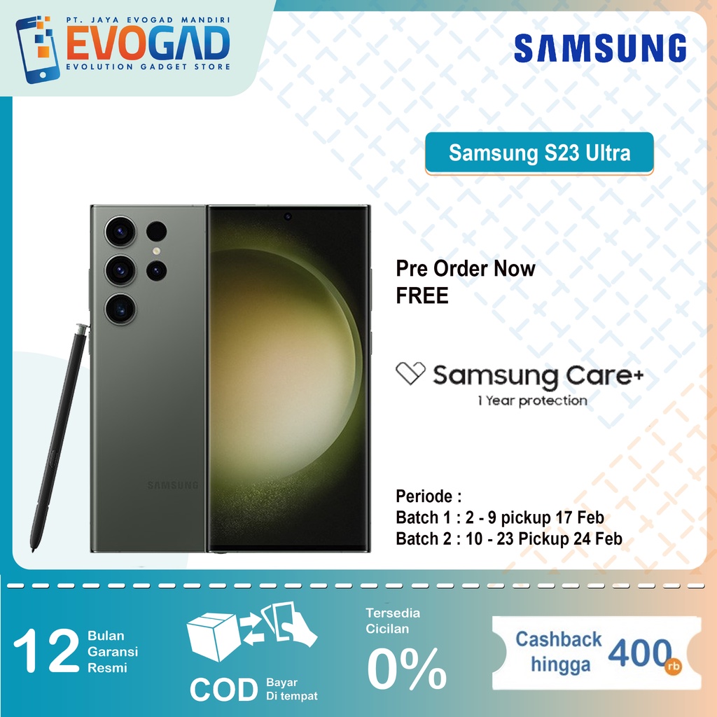Jual Samsung S23 Ultra 5G Qualcomm SM8550 Garansi Resmi Samsung Indonesia | Shopee Indonesia