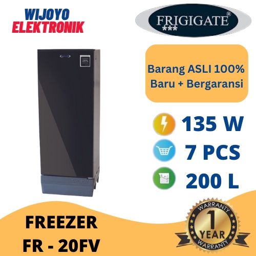 Jual Frigigate Refrigerator Standing Freezer & Cooler 200 Liter FR 20FV ...