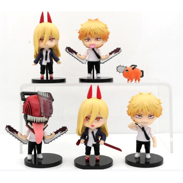 Jual action mini figure koleksi Chainsawman chainsaw man 67 Denji Power ...