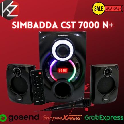 Jual Speaker Bluetooth Simbadda CST 7000N+ Subwoofer Bass Power LED ...