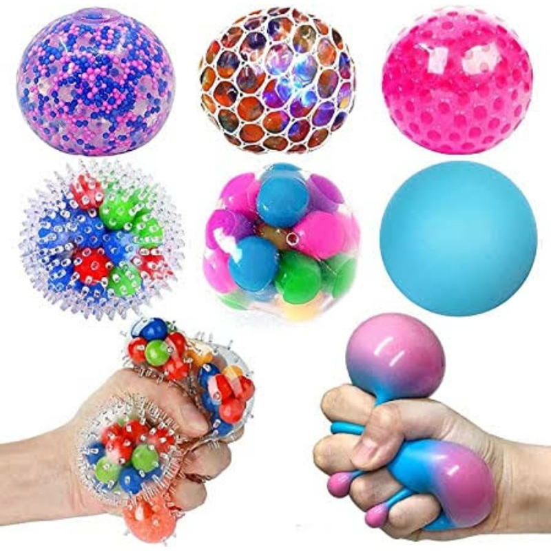 Jual Squish Ball Mesh Anti Stress Reliever Mesh Ball | Shopee Indonesia