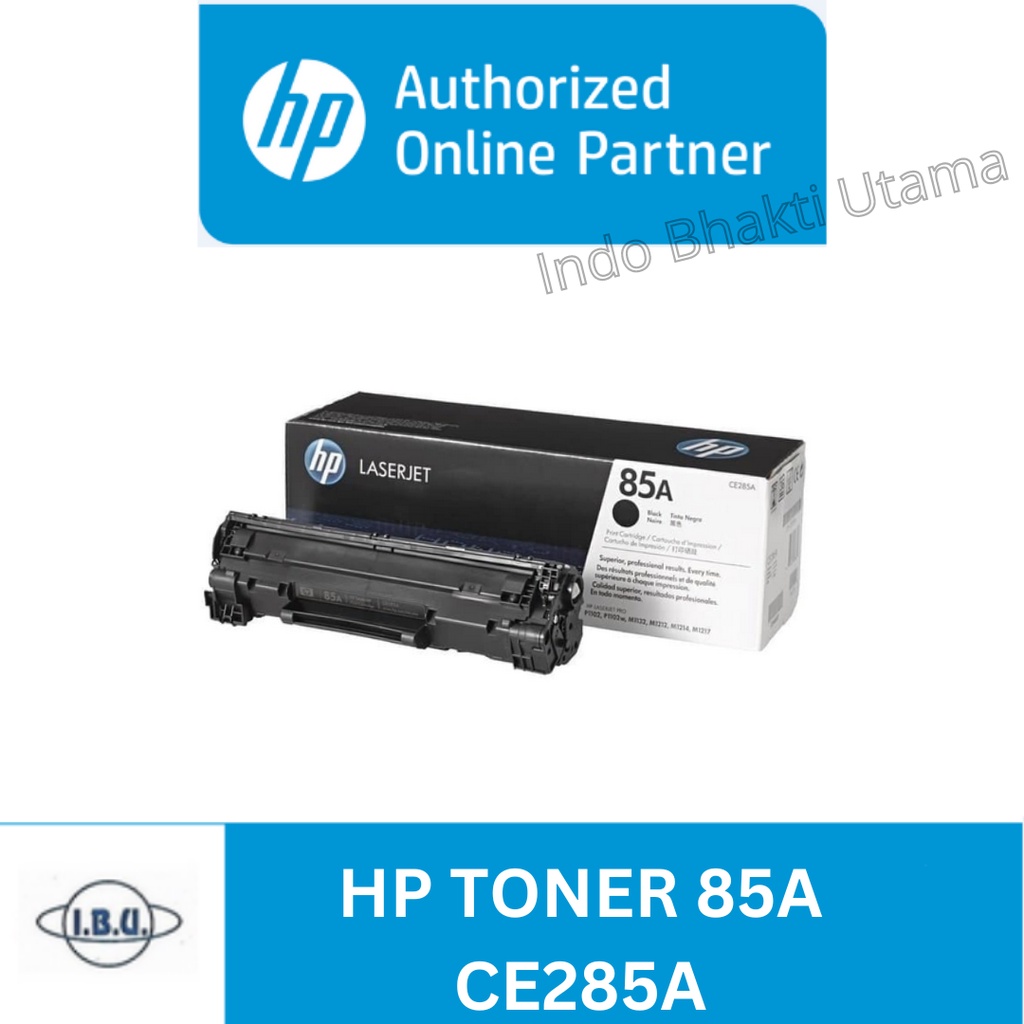 Jual HP TONER CARTRIDGE 85A BLACK ORIGINAL (CE285A) | Shopee Indonesia
