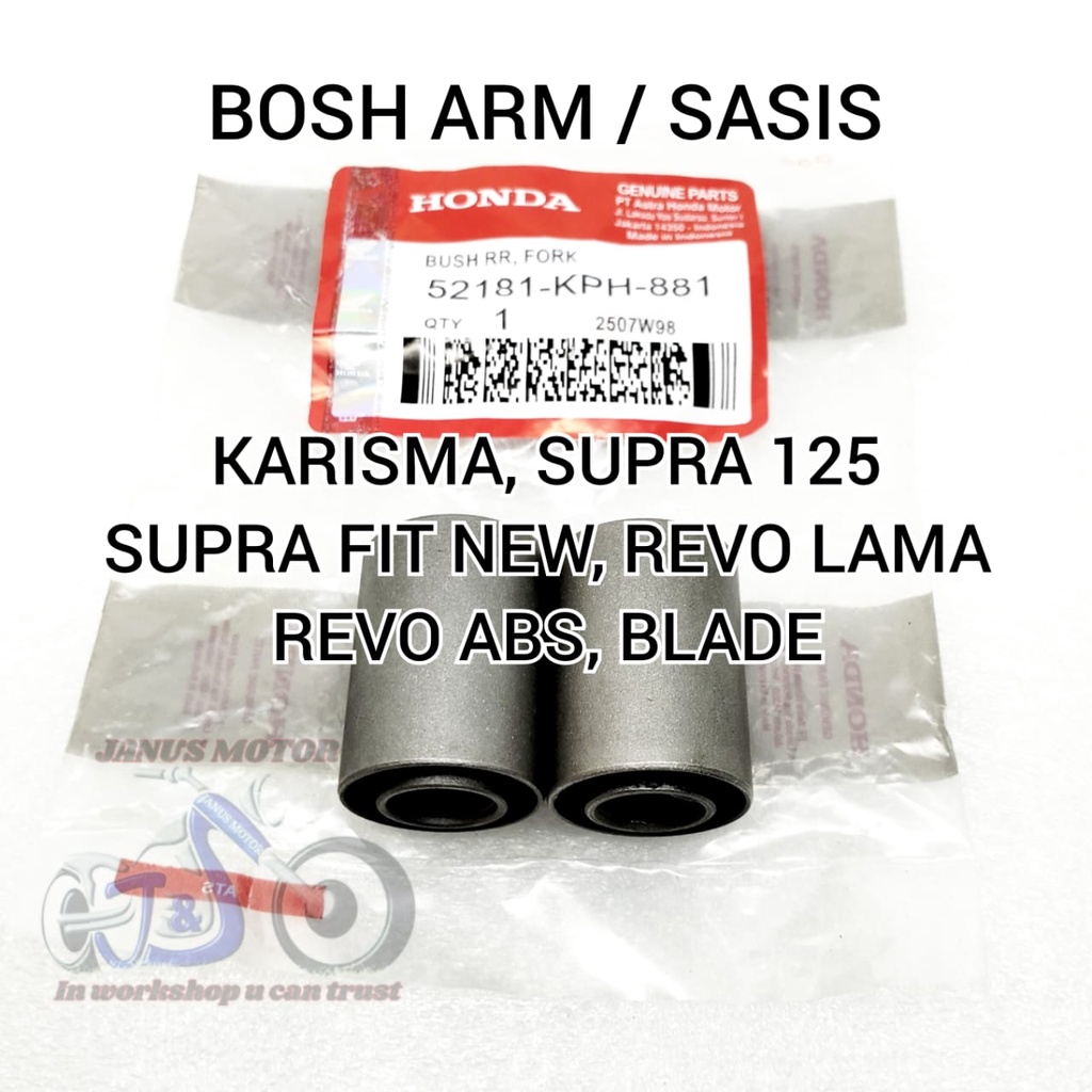 Jual BOSH ARM SASIS HONDA KARISMA SUPRA 125 BLADE REVO ABS FIT NEW ...