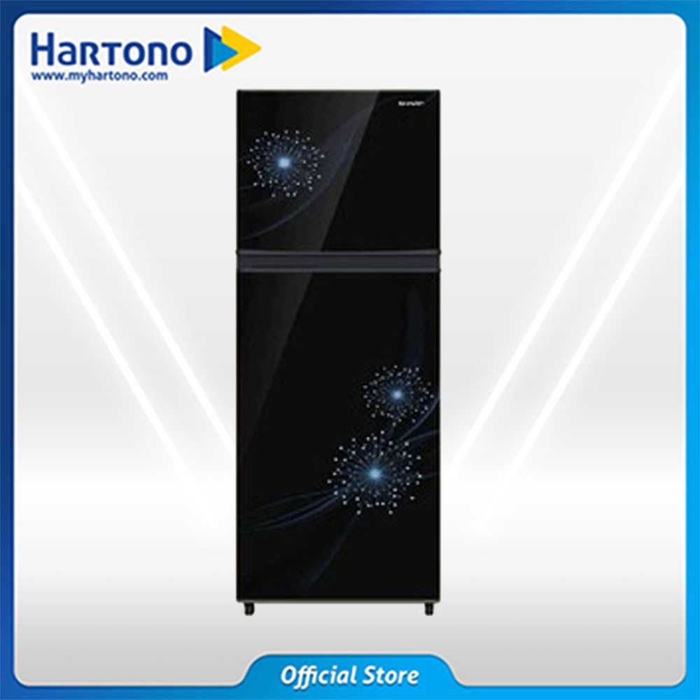 Jual Sharp Kulkas 2 Pintu Kecil Small 2 Door Refrigerator SJ237MGDB ...