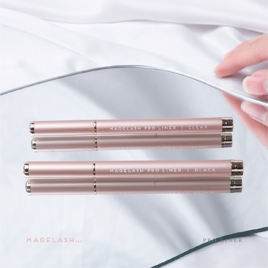 Jual MAGELASH PRO LINER KOREAN MAGIC EYELINER (EYELINER + MAGIC LASH LINER) | Shopee Indonesia