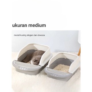 Jual CHOBEST Cat Litter Box Toilet Kucing / Anjing Bak Pasir Kucing ...