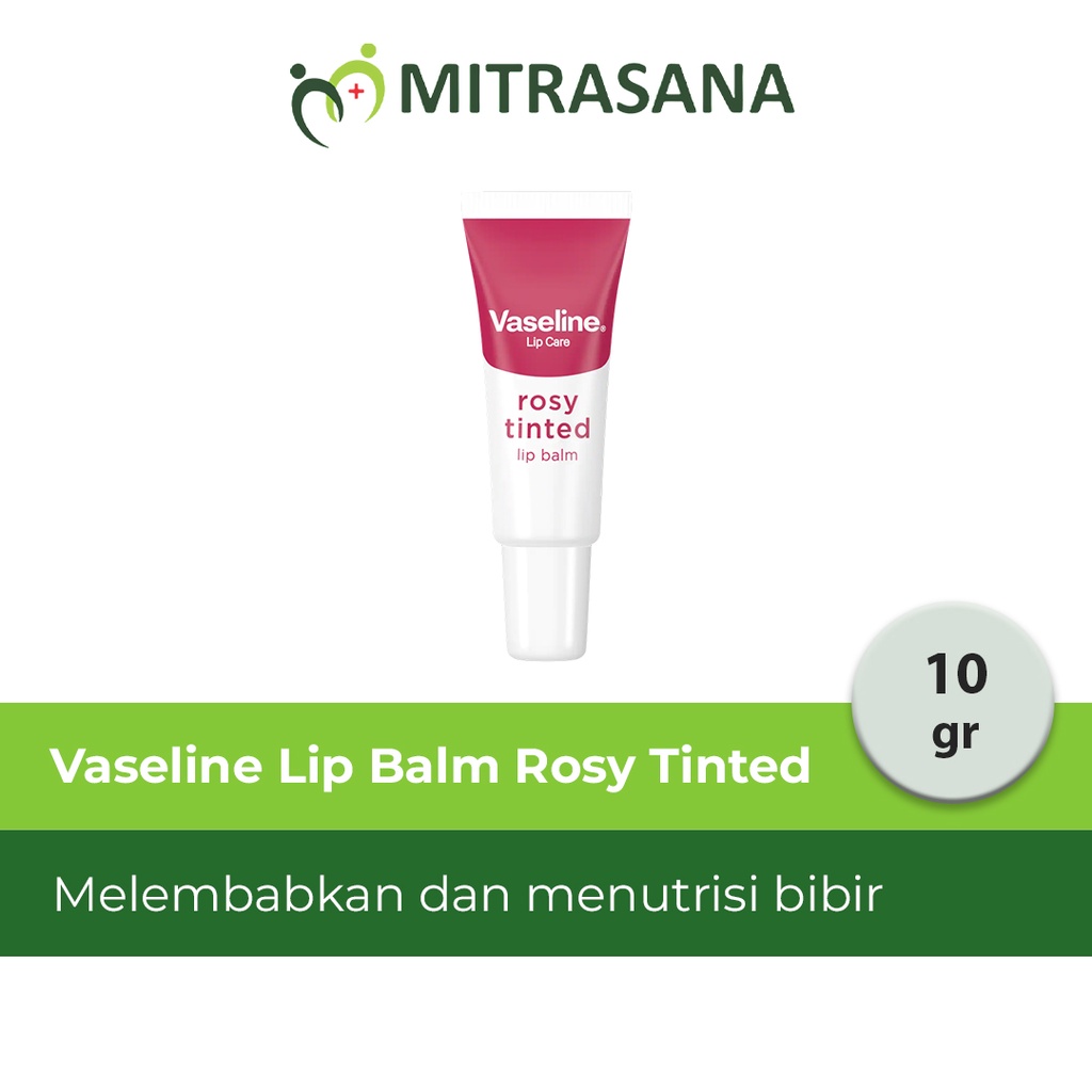 Jual Vaseline Lip Balm Pelembab Bibir Pencerah Bibir Rosy Tinted 10G Lip Care | Shopee Indonesia