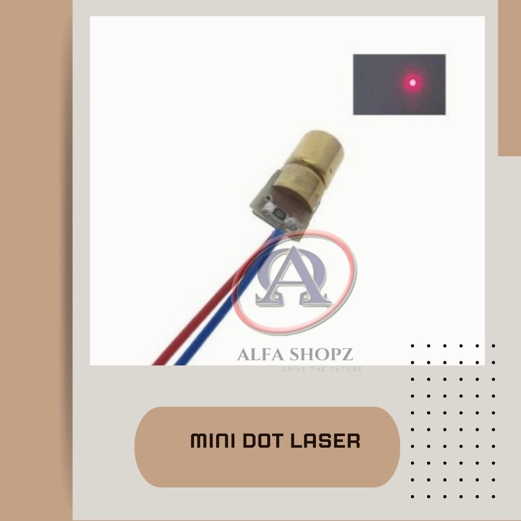 Jual MINI LASER DOT LASER POINTER RED DOT 5V 650NM FOR ARDUINO | Shopee Indonesia