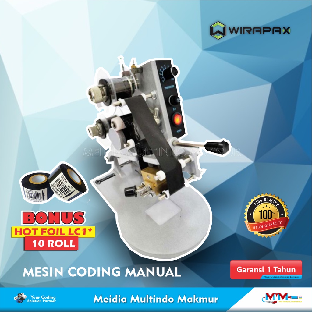 Jual mesin coding manual DY 8 | Shopee Indonesia