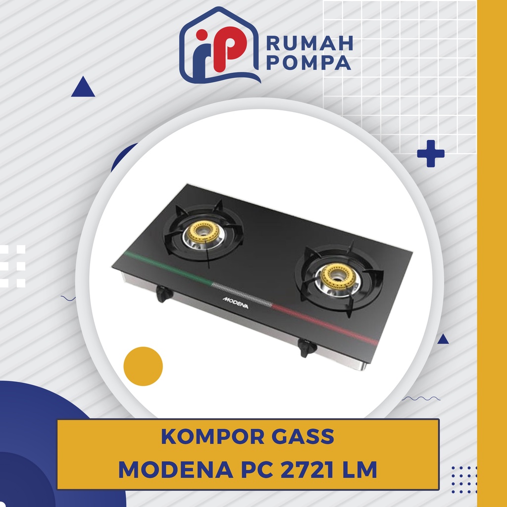 Jual Kompor Gas 2 Tungku Modena PC 2721 LM | Shopee Indonesia