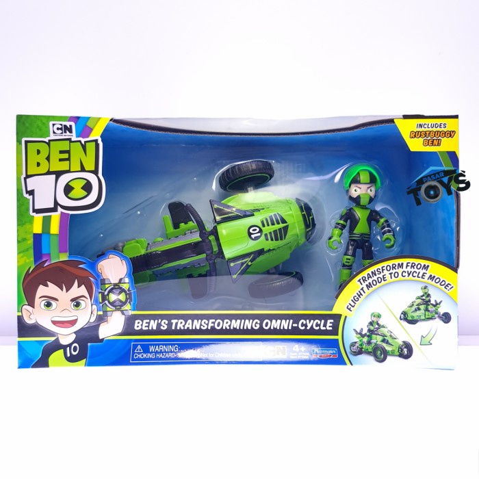 Jual Terlaris Ben 10 Transforming Omni Cycle | Shopee Indonesia
