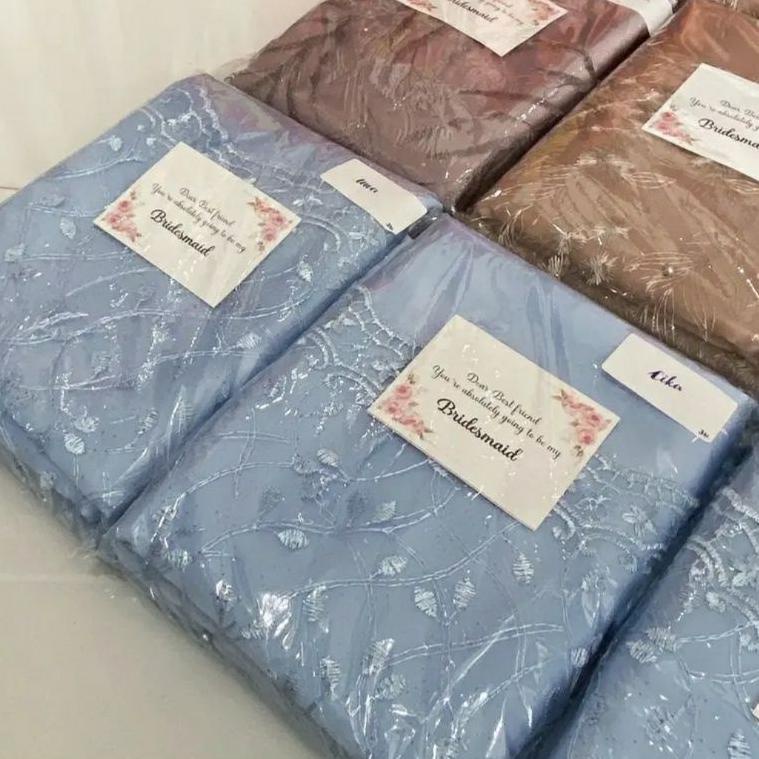 Jual HARGA SPESIAL Paket Set Kain Bridesmaids / Polos Kain Maxmara ...