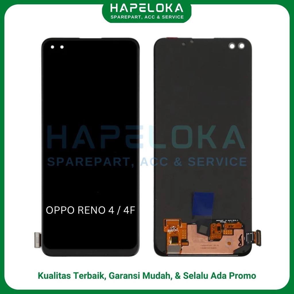 Jual LCD TOUCHSCREEN OPPO RENO 4 / RENO 4F ORIGINAL COMPLETE | Shopee ...