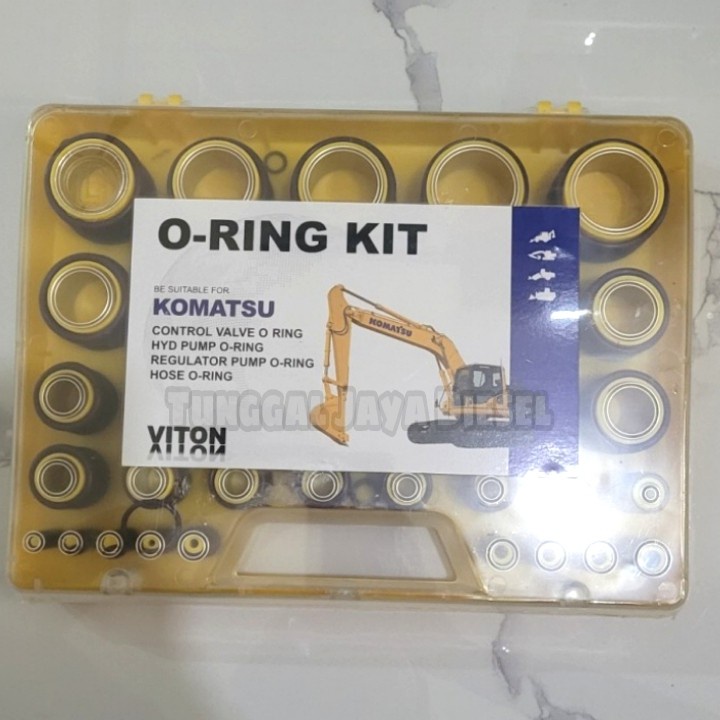 Jual Oring Box O-Ring Seal Kit Box KOMATSU Material Bahan VITON ASLI ...