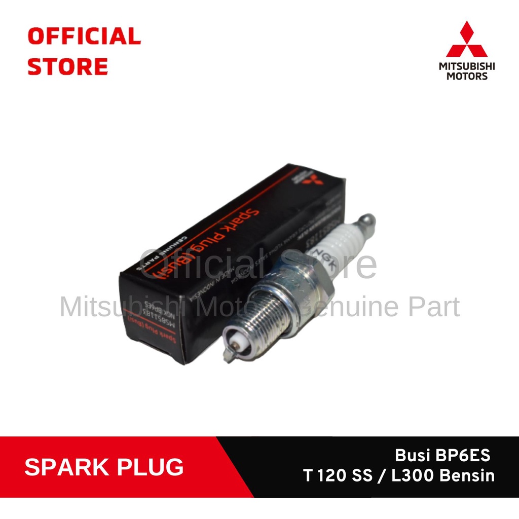 Jual Mitsubishi Motors SPARK PLUG Busi BP6ES T120SS L300 Bensin [MS851183] | Shopee Indonesia